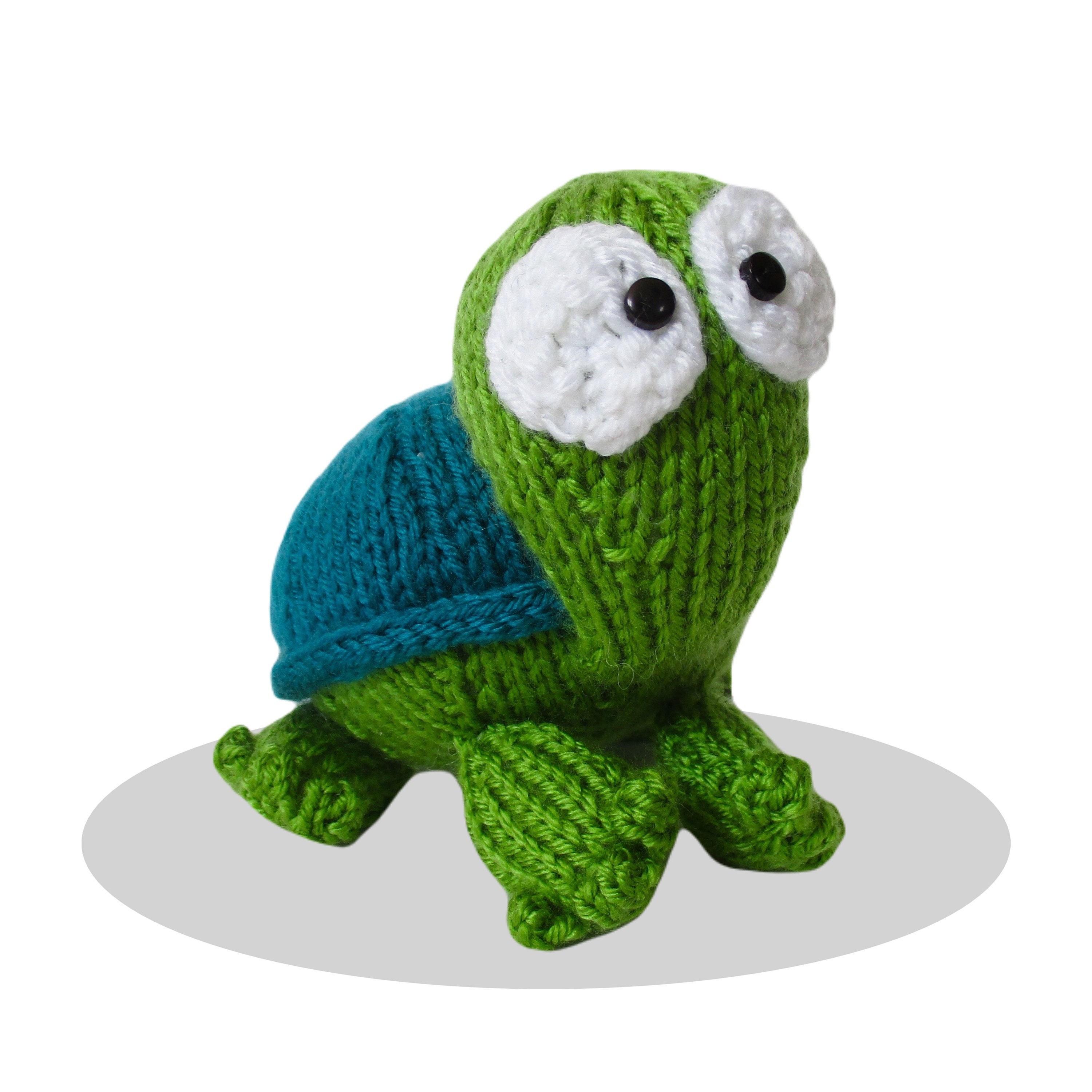 Spencer the Tortoise Toy Knitting Pattern - Etsy Canada