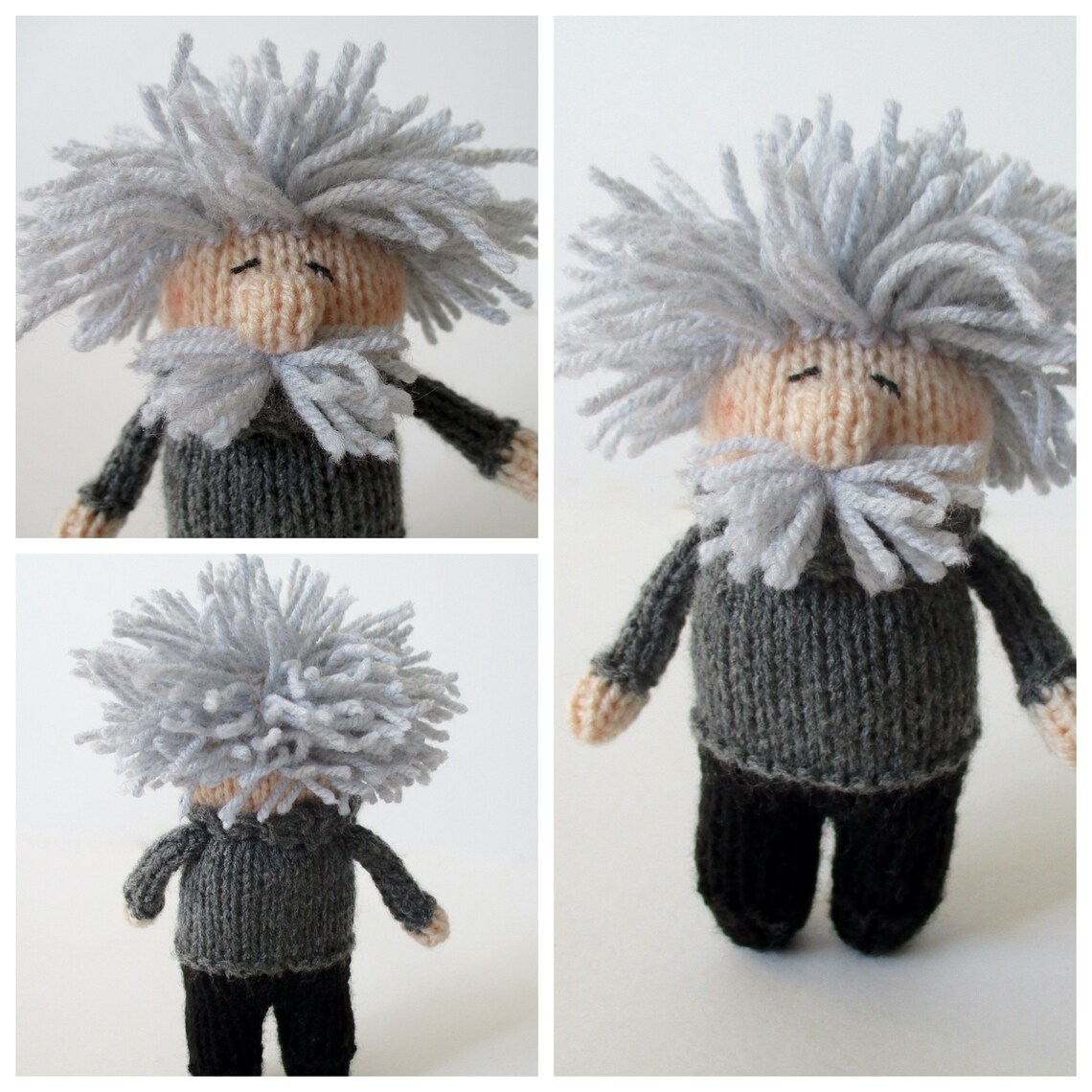 Professor Proton Toy Doll Knitting Pattern - Etsy
