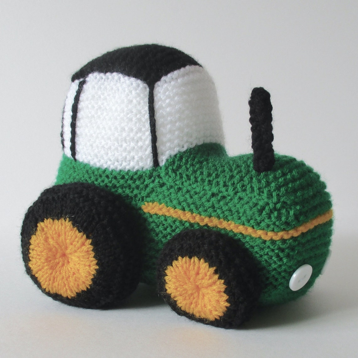 Tractor Knitting Pattern - Etsy