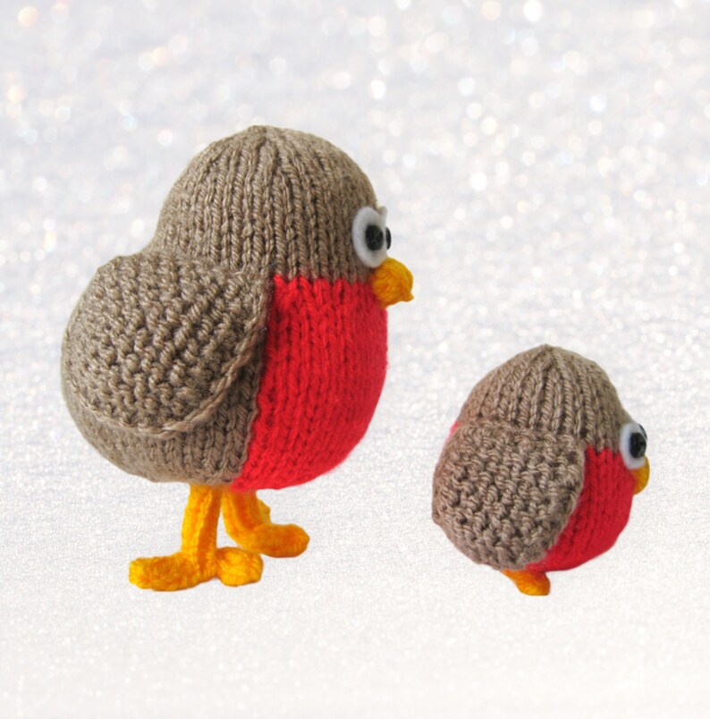 Rockin Robins Toy Knitting Patterns - Etsy