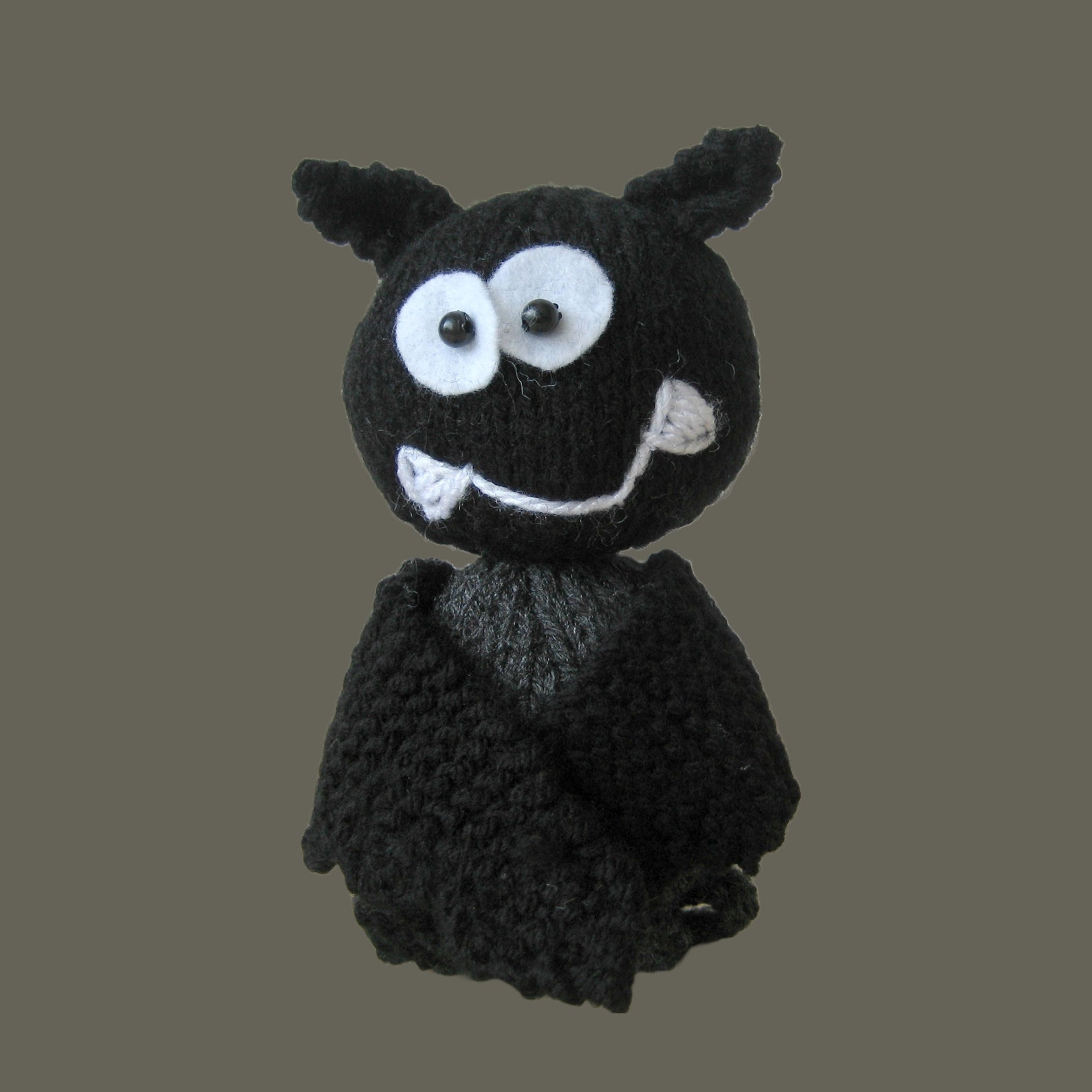Billy the Bat Toy Knitting Pattern - Etsy