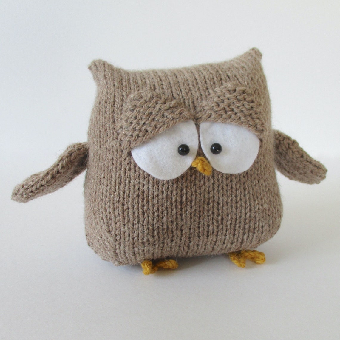 Oscar the Owl Toy Knitting Patterns | Etsy