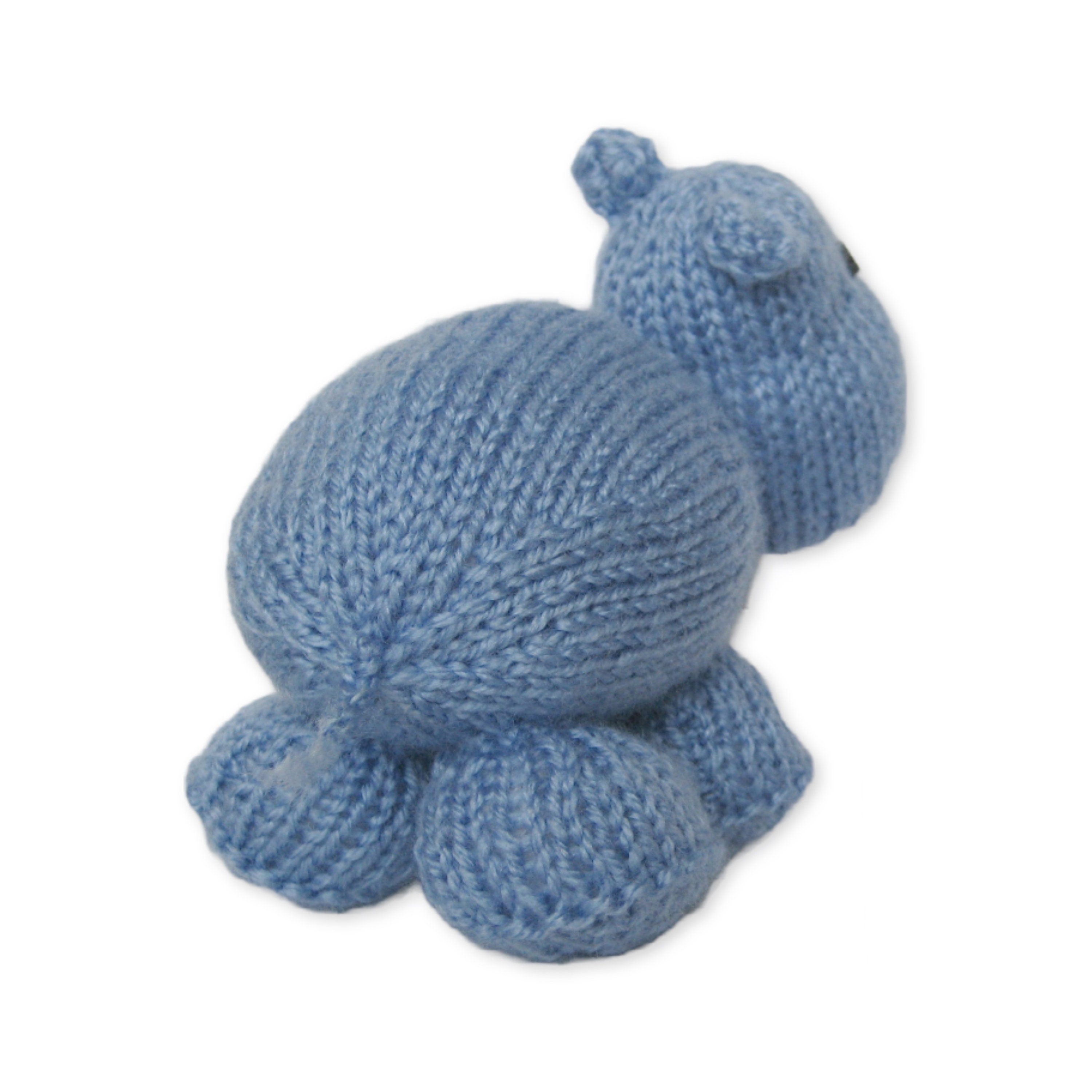 Higgins the Hippo Toy Knitting Pattern - Etsy