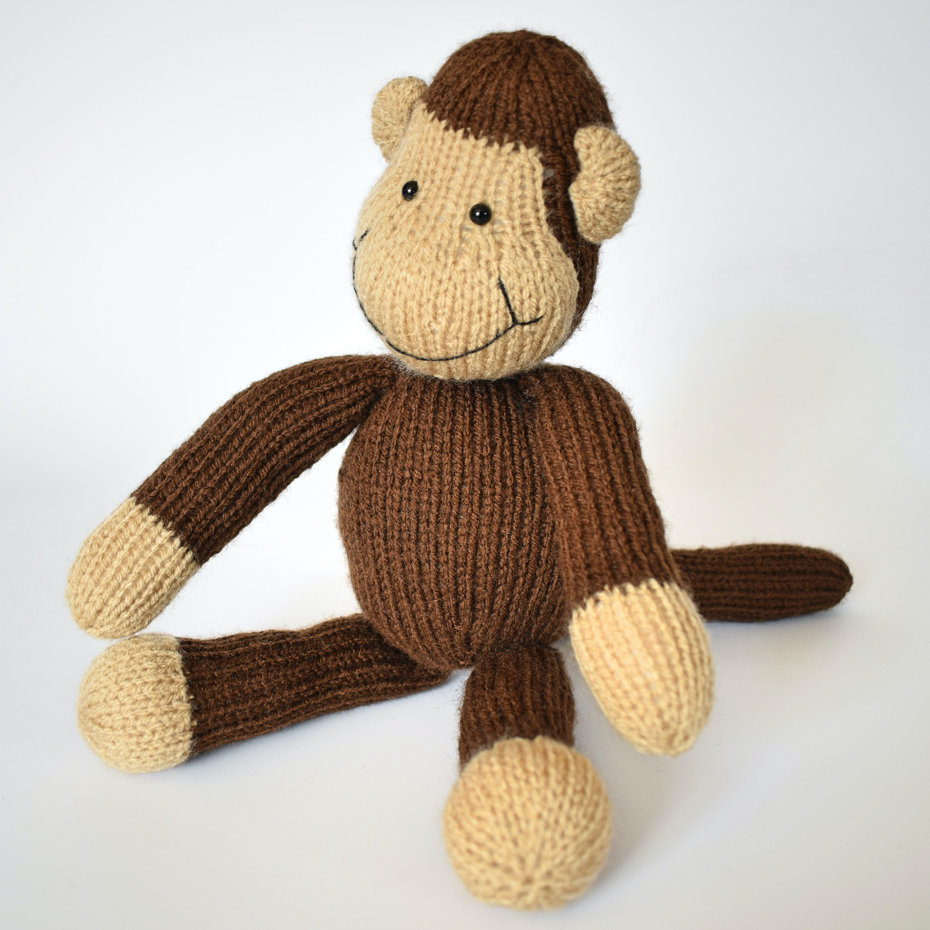 Norwood Monkey Toy Knitting Patterns | Etsy