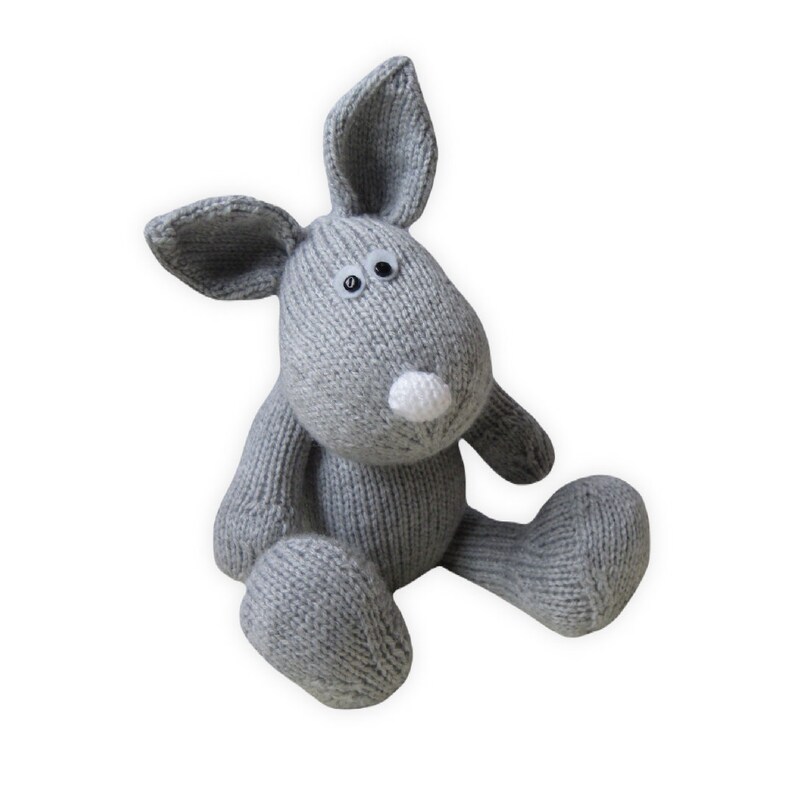 Henry Rabbit Toy Knitting Patterns - Etsy