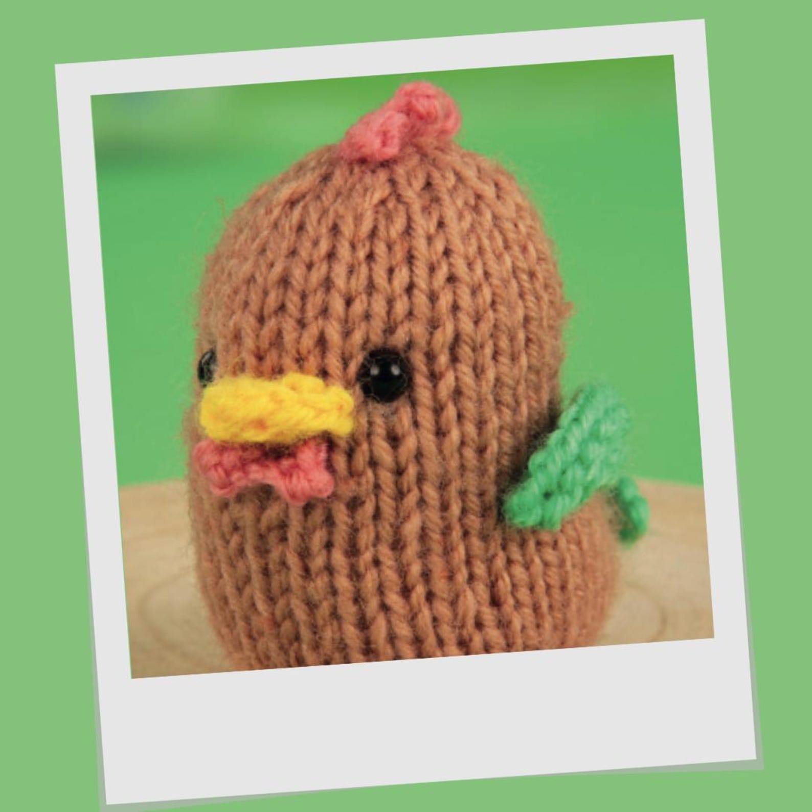Barnyard Buddies Knitting Pattern: Sheep Pig Goat Chick Duck Chicken ...