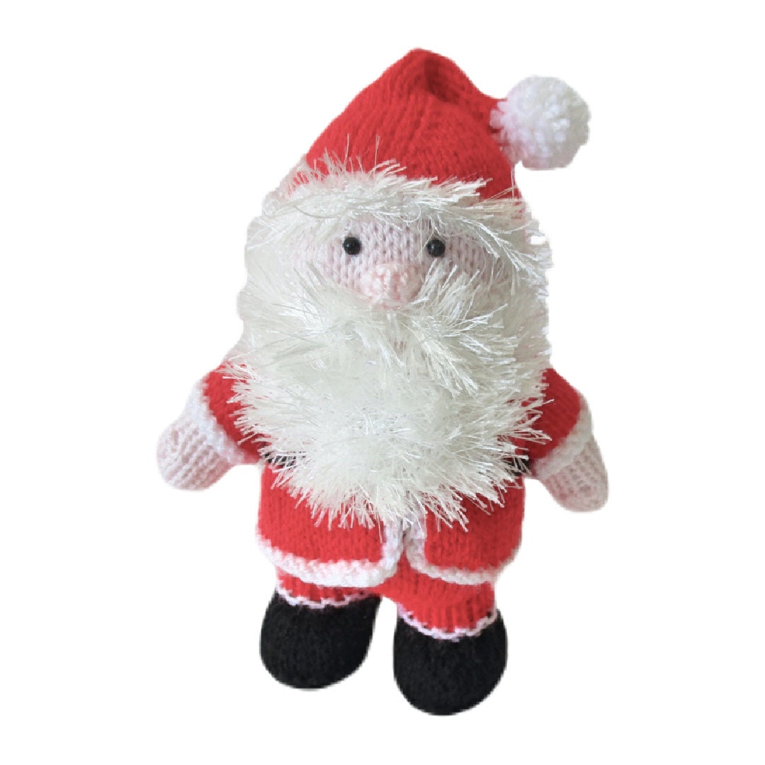 Santa Claus Toy Doll Knitting Pattern - Etsy