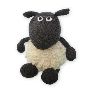 Loopy Sheep Toy Knitting Pattern - Etsy