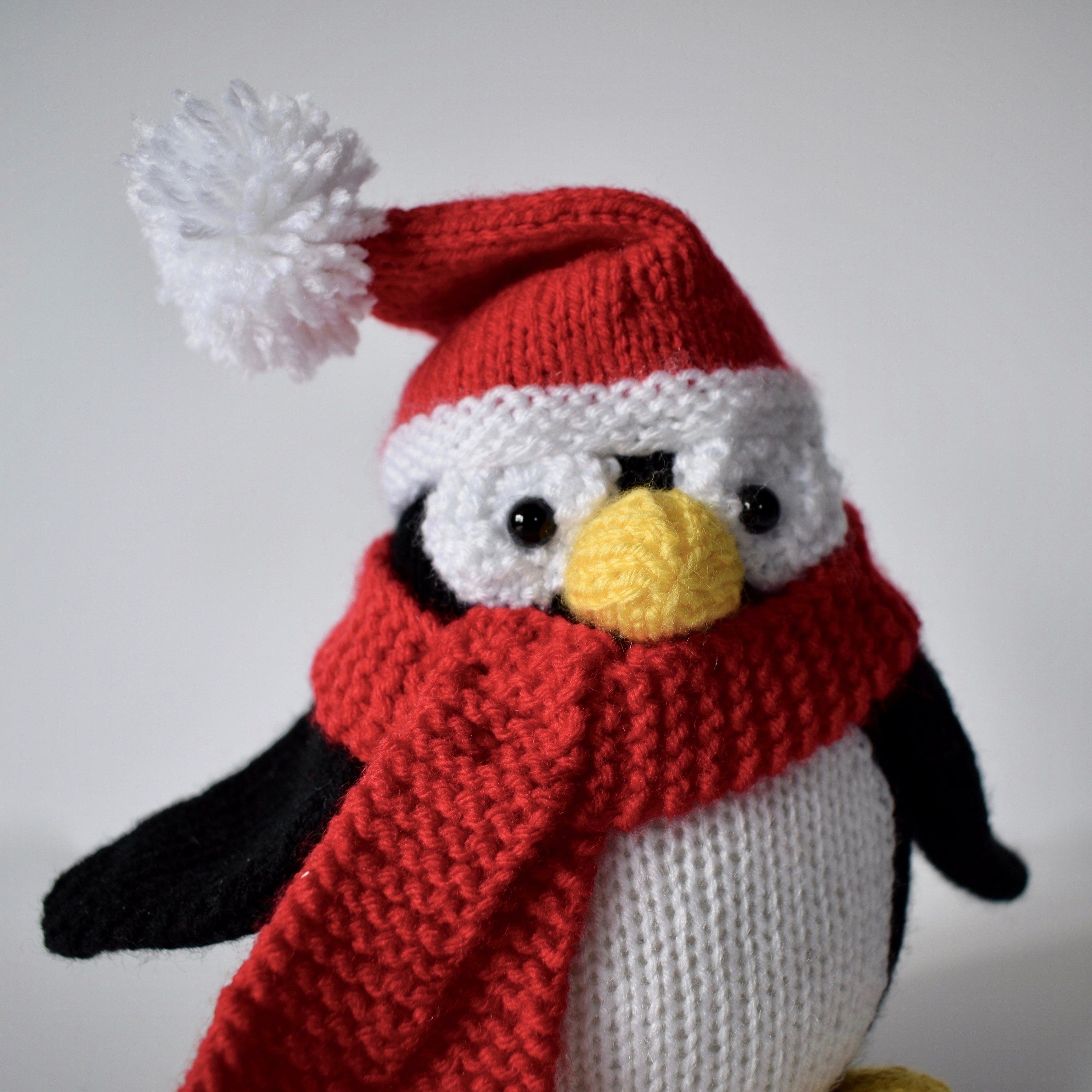 Chilly Charlie Penguin Toy Knitting Pattern - Etsy