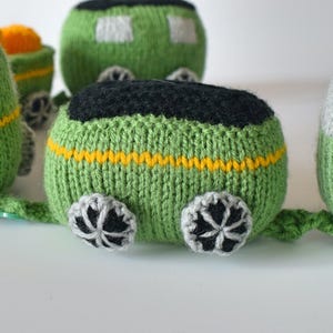 Toy Train Set Knitting Pattern - Etsy