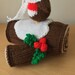 Yule Log Christmas Decoration Knitting Pattern - Etsy