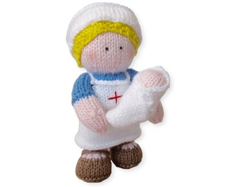 KNITTING PATTERN Get Well Soon Nurse Chocolate Orange Cover - Etsy
