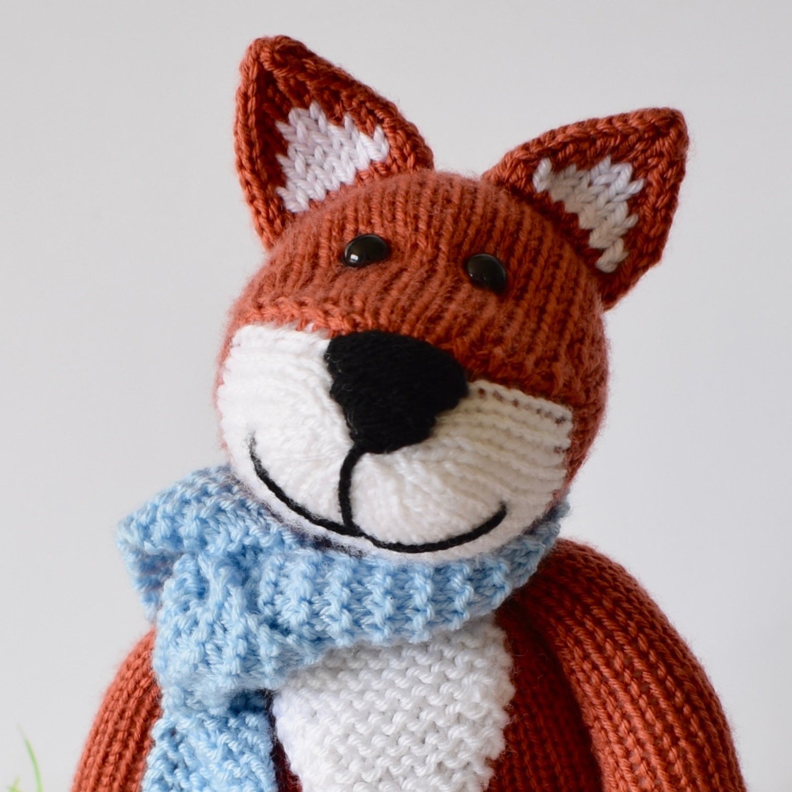 Mr Foxington Toy Knitting Patterns | Etsy