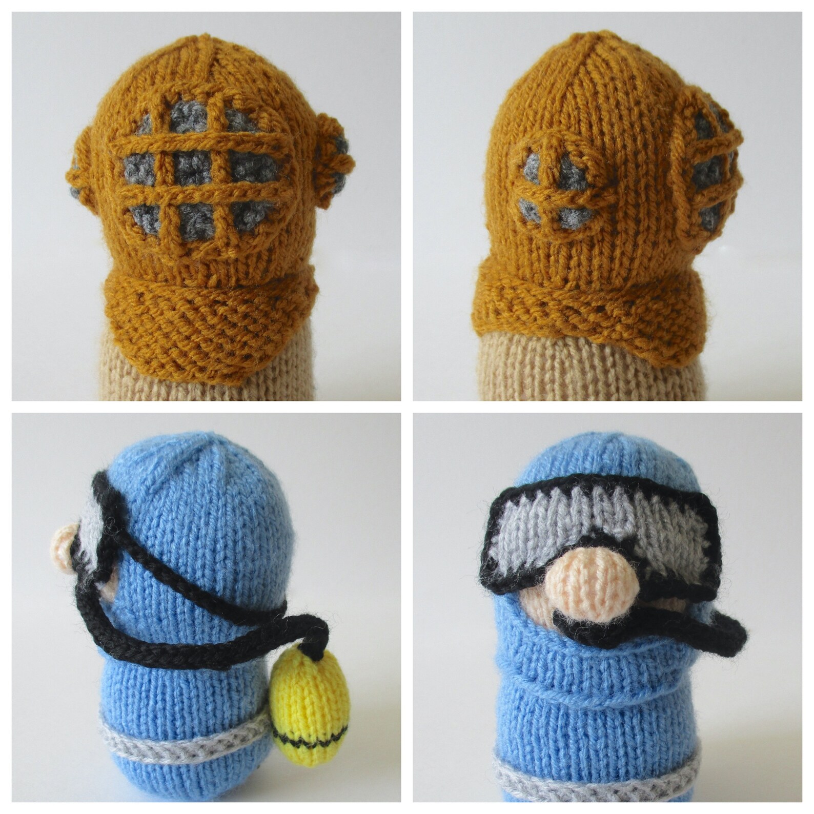 Divers Toy Doll Knitting Patterns - Etsy