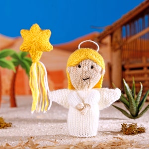 On a Starry Night Knitting Pattern - Nativity Dolls Set - PDF Download ...