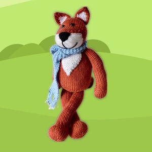 Mr Foxington Toy Knitting Patterns - Etsy