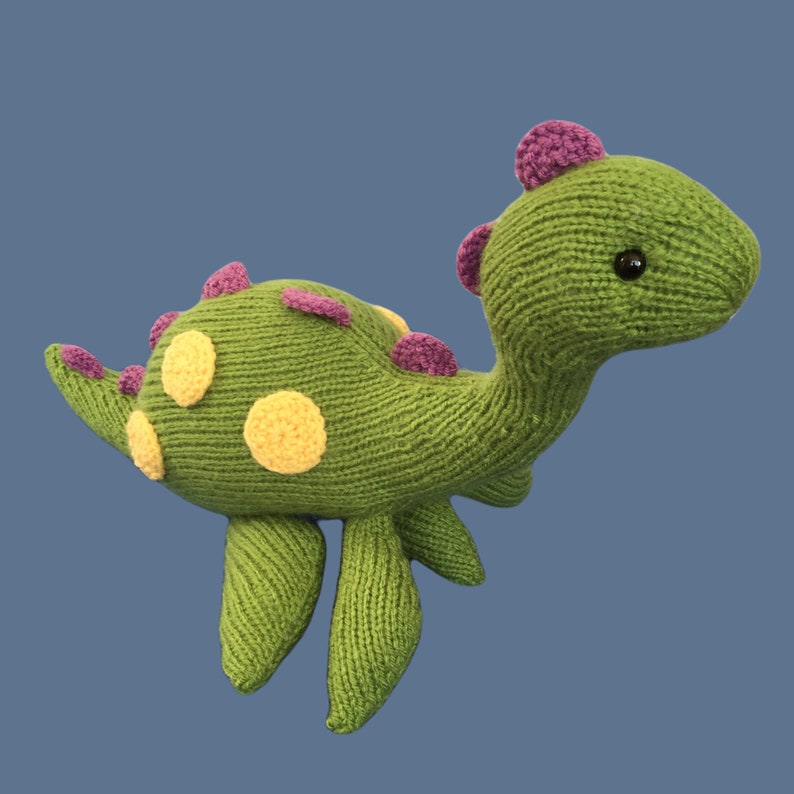 Nessie Toy Knitting Pattern - Etsy