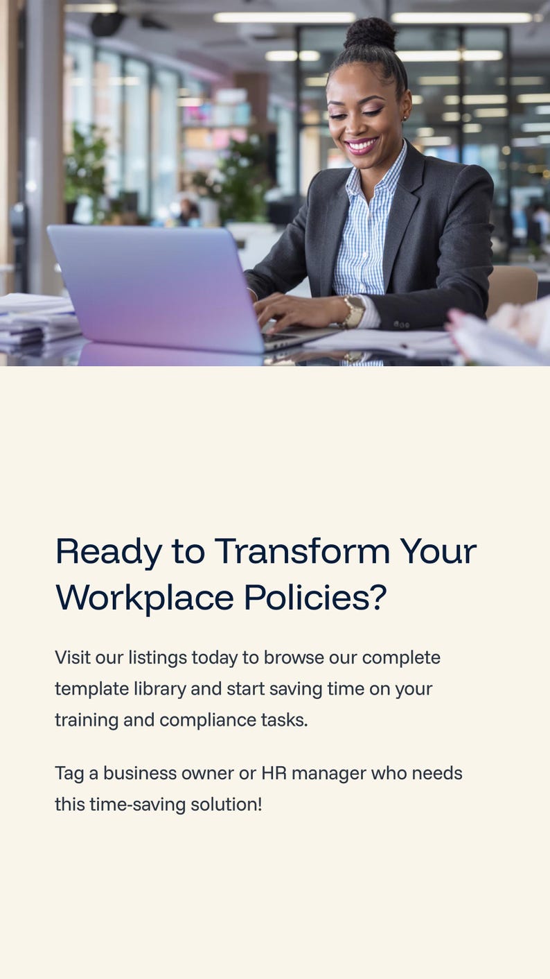 Workplace Health & Safety Training Powerpoint Template (digital ...