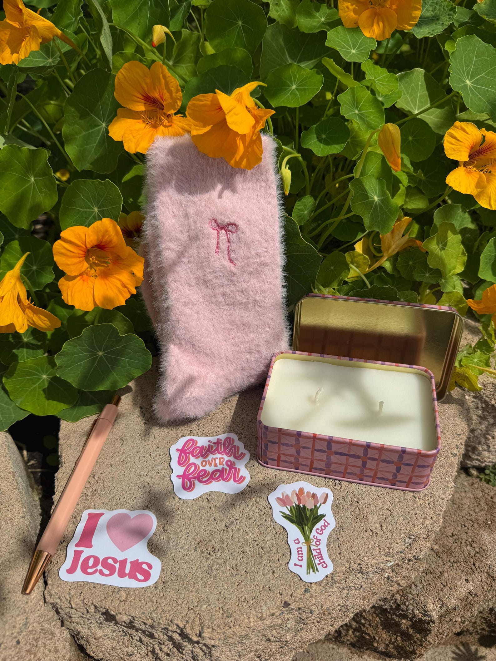 Pink Christian Gift Basket for Women - Etsy