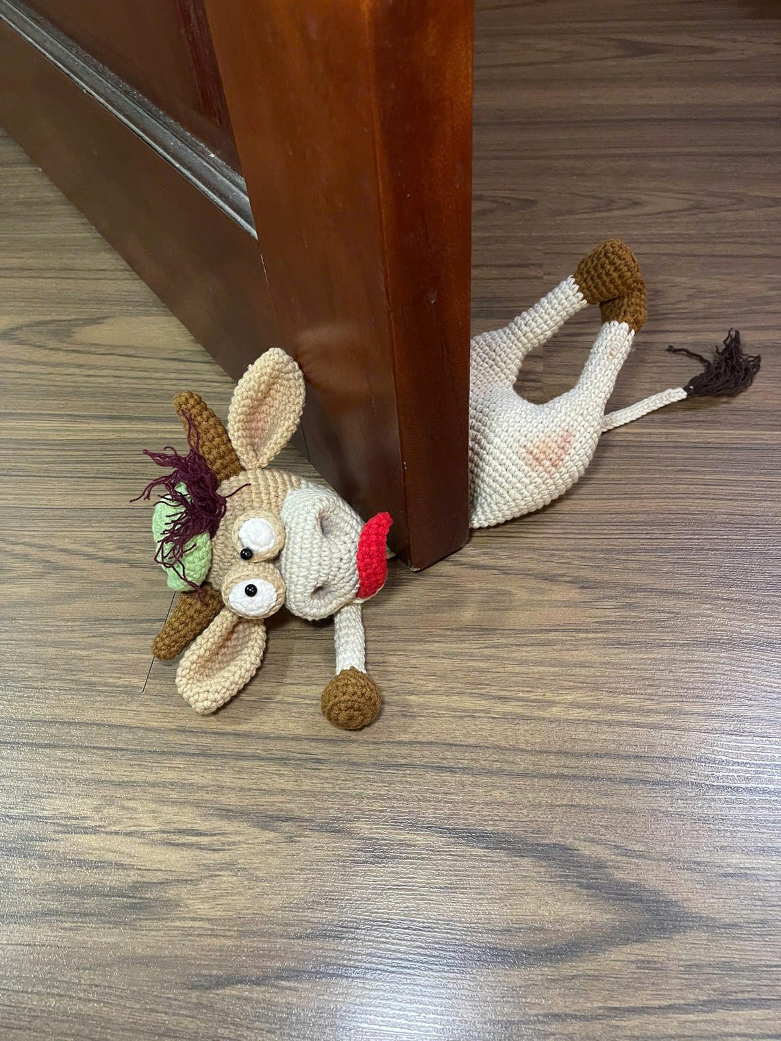 Crochet Cow Door Stop Pattern: Funny Animal Decor (PDF Pattern) - Etsy