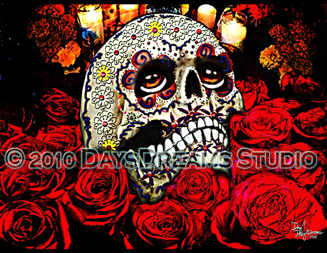 Dia De Los Muertos, DOTD, Day of the Dead DDLM Calavera Decoration ...