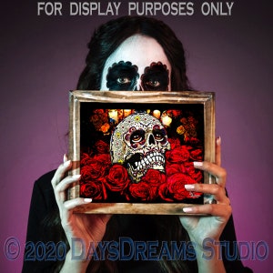 Dia De Los Muertos, DOTD, Day of the Dead DDLM Calavera Decoration ...