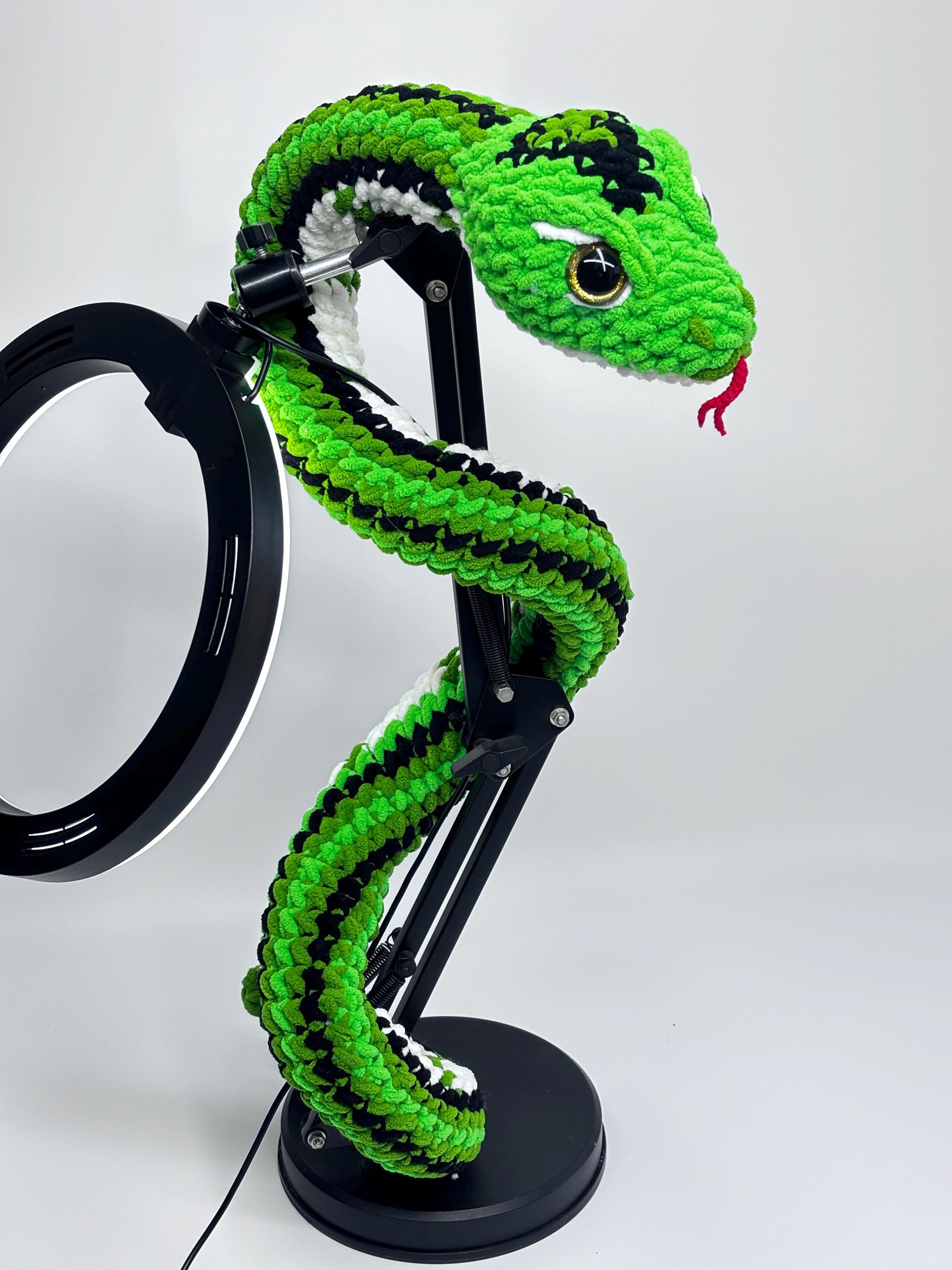 Green Striped Snake Crochet Pattern – PDF Amigurumi Snake Pattern - Etsy