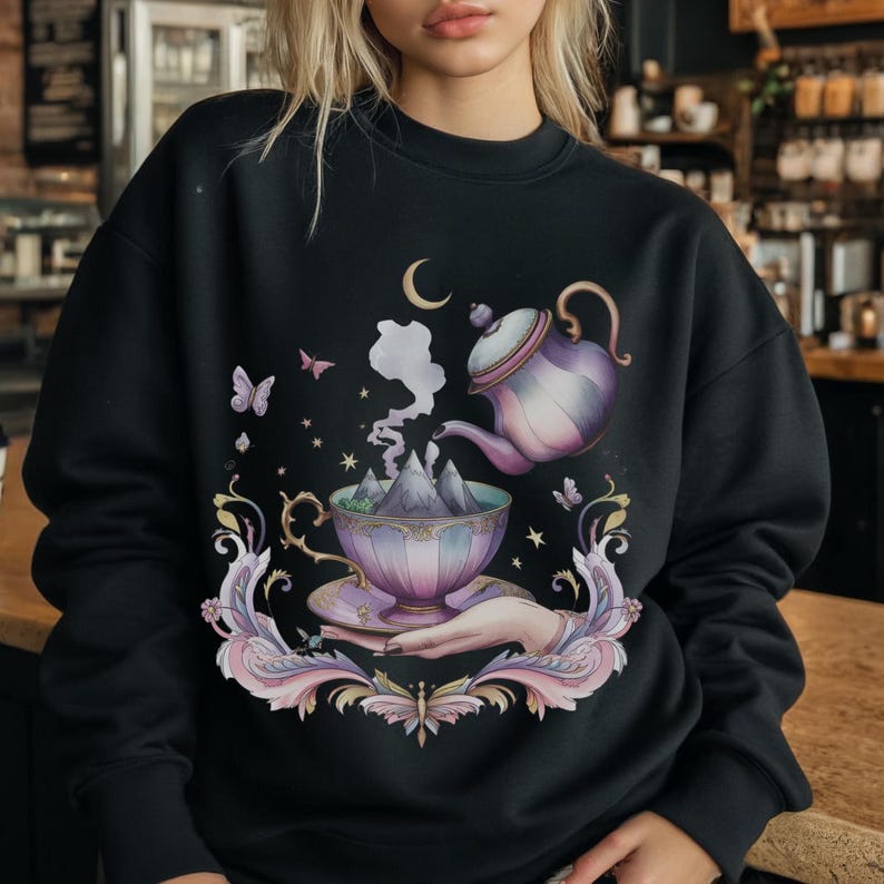 Mystical Teacup PNG – Celestial Tea Fantasy Clipart,fantasy Teapot Pour ...