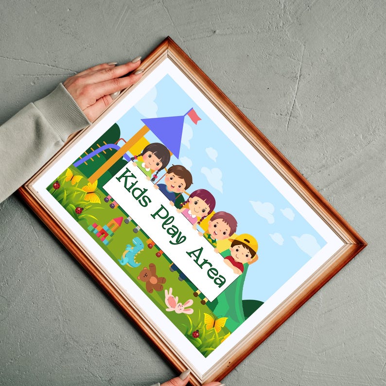 Children's Nursery Instant Download Poster, Baby Room Art, Infant ...