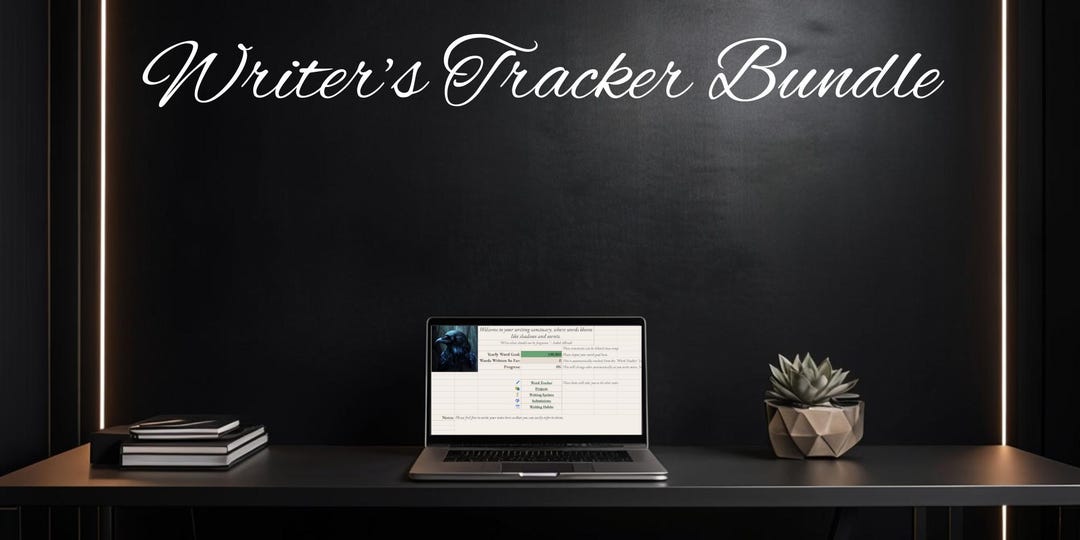 Writer's Tracker Bundle (google Sheets) Writing Tracker, Word Tracker ...