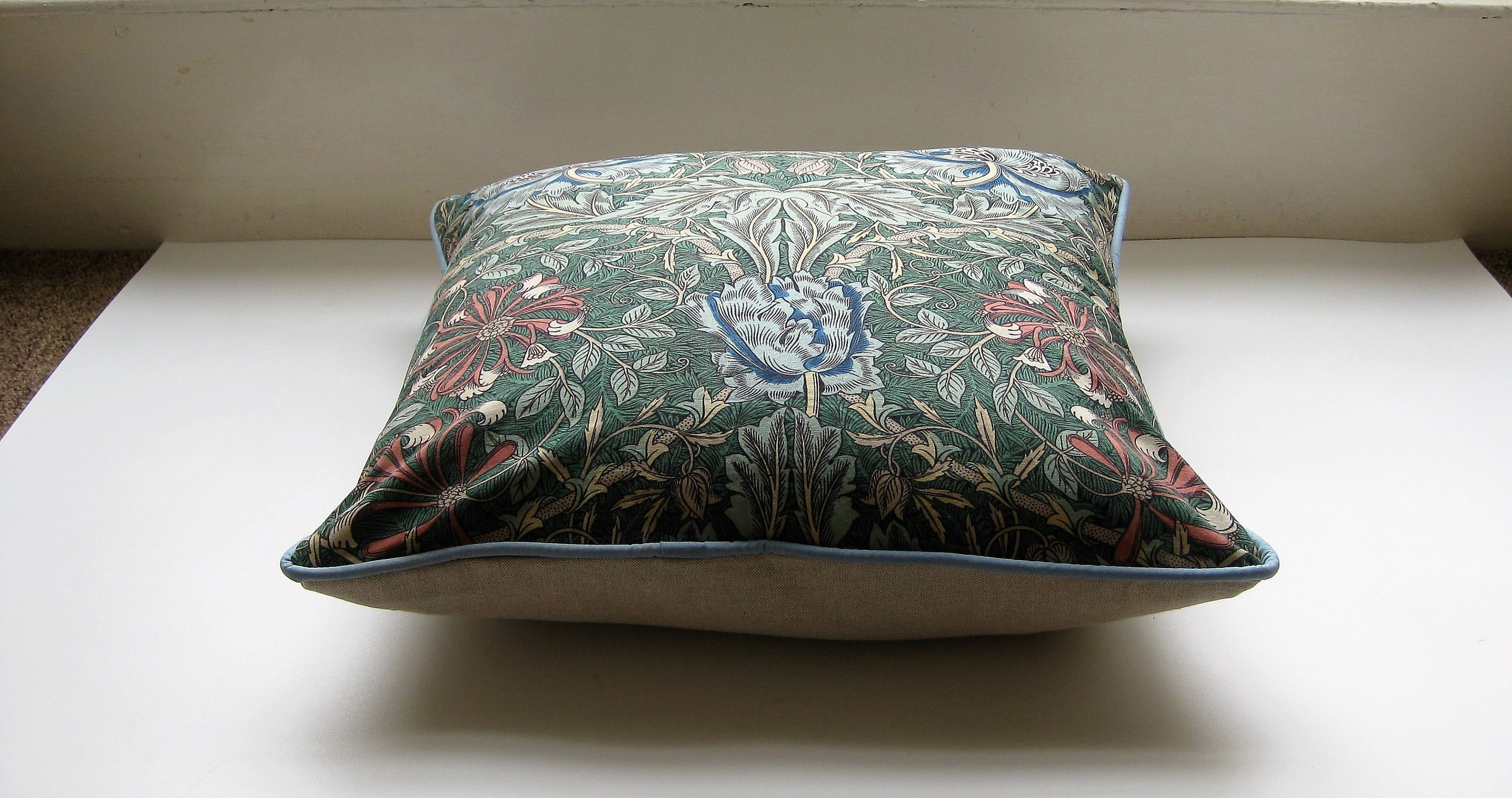 Liberty William Morris Honeysuckle mid 80s vintage green | Etsy