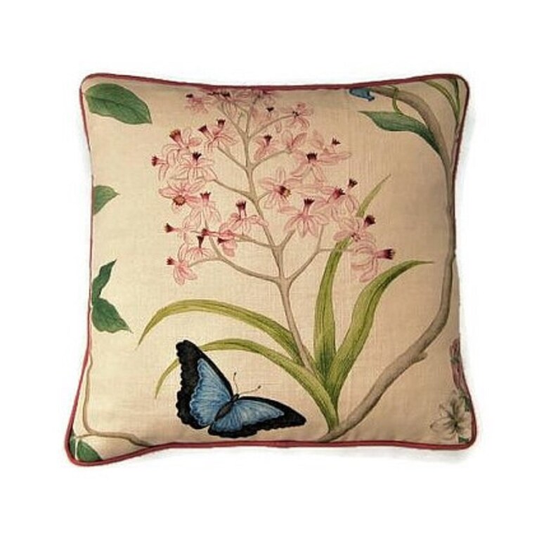 Sanderson Clementine Chintz Colourway Linen Mix Cushion - Etsy