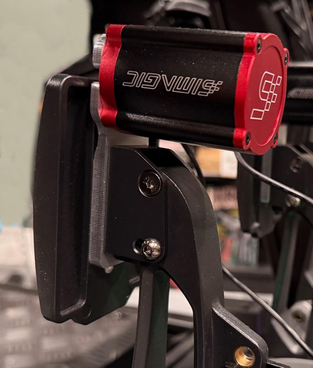 Aluminum Sim Lab XP1 Pedal to Simagic P-HPR Mount Adapter | Haptic ...