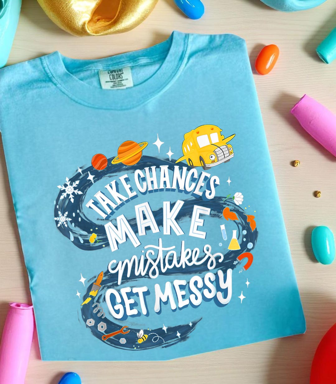 Take Chances Make Mistake Get Messy Png, Preppy School Teacher Png ...