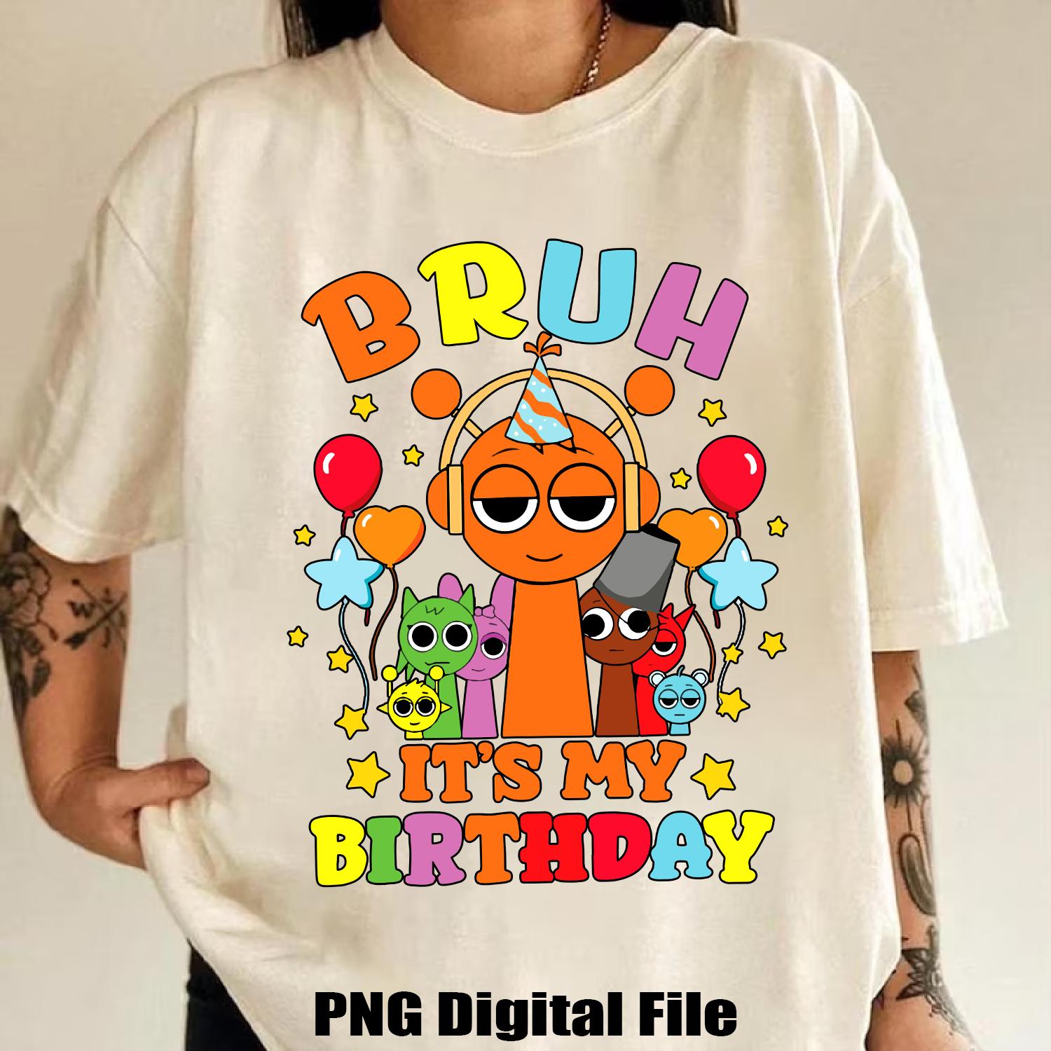 5+incredibox Sprunki Happy Birthday PNG Bundle, Sprunki Beats, Sprunki ...