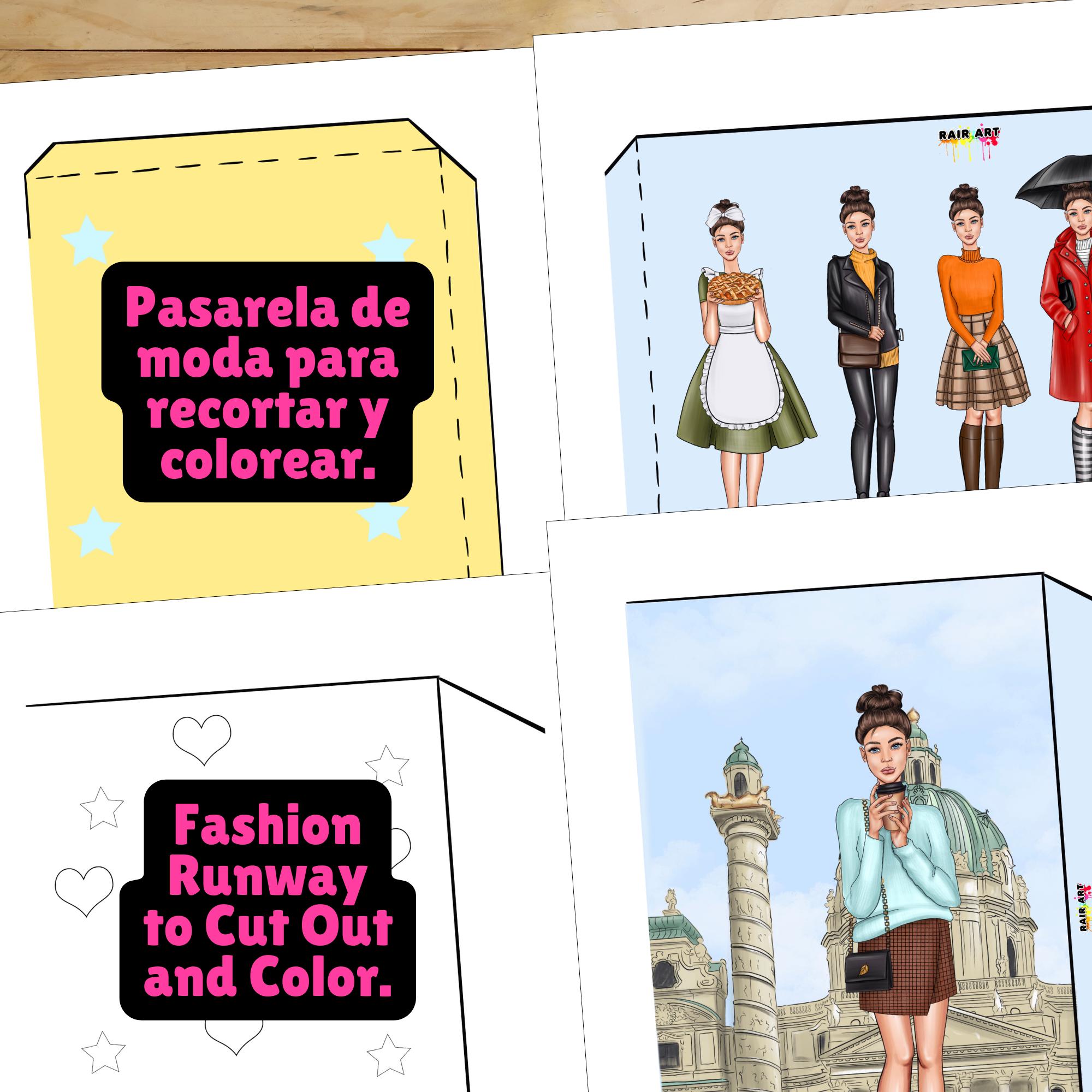Paper Dolls Cut Outs | Printable Clothes & Accessories for Play | 12 ...