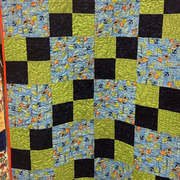 Finding Nemo Quilt - Etsy