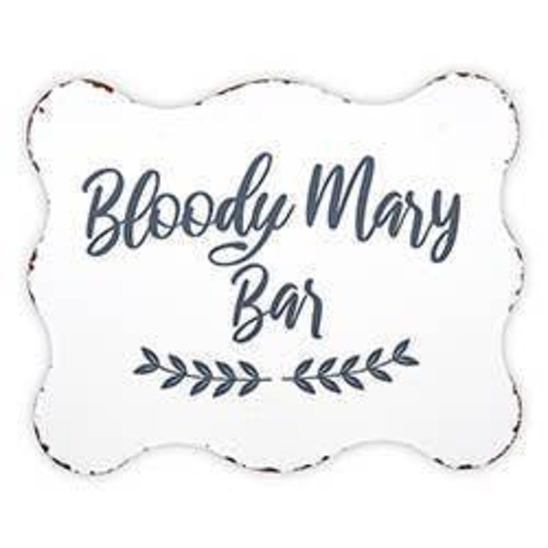Bloody Mary Bar Sign - Etsy