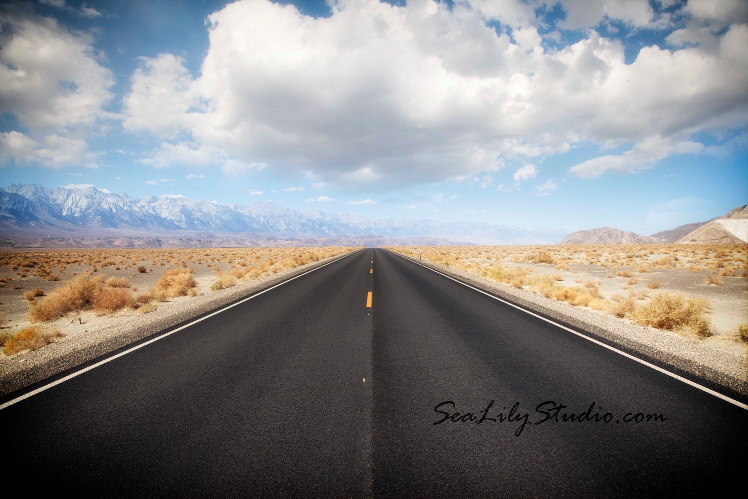 Open Road : Highway Photography California Desert Death Valley ...