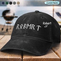 Linen Viking/norse/anglo Saxon 6-panel Hat- Denim Blue With Red ...