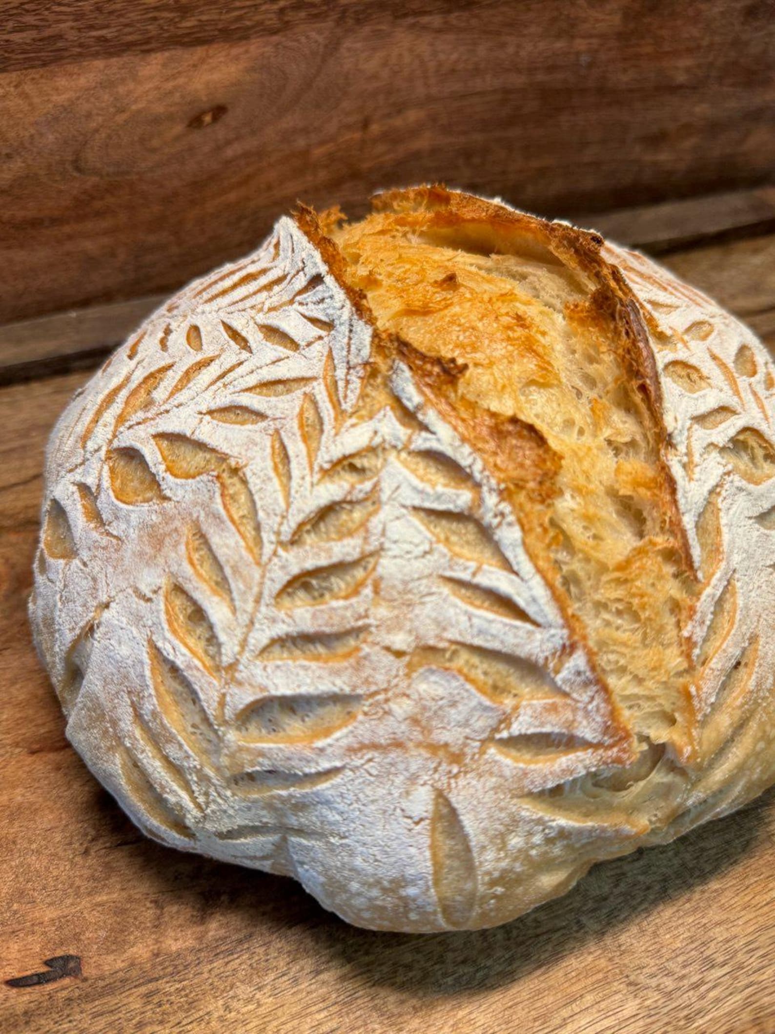 White Sourdough Bread Recipe, Artisan Organic Bread. - Etsy