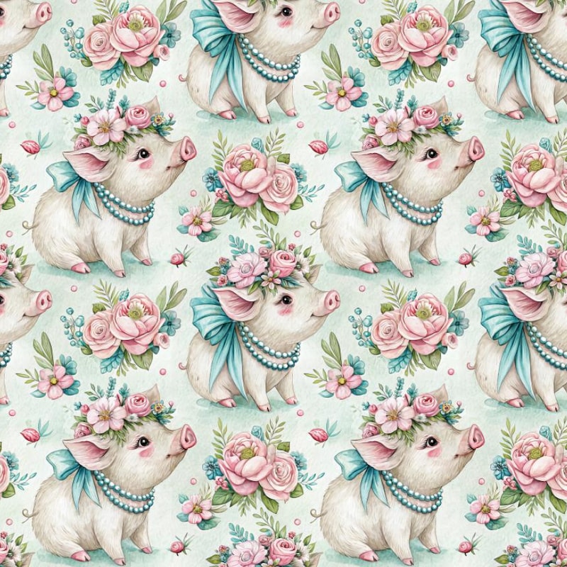 Pig Fabric - Etsy
