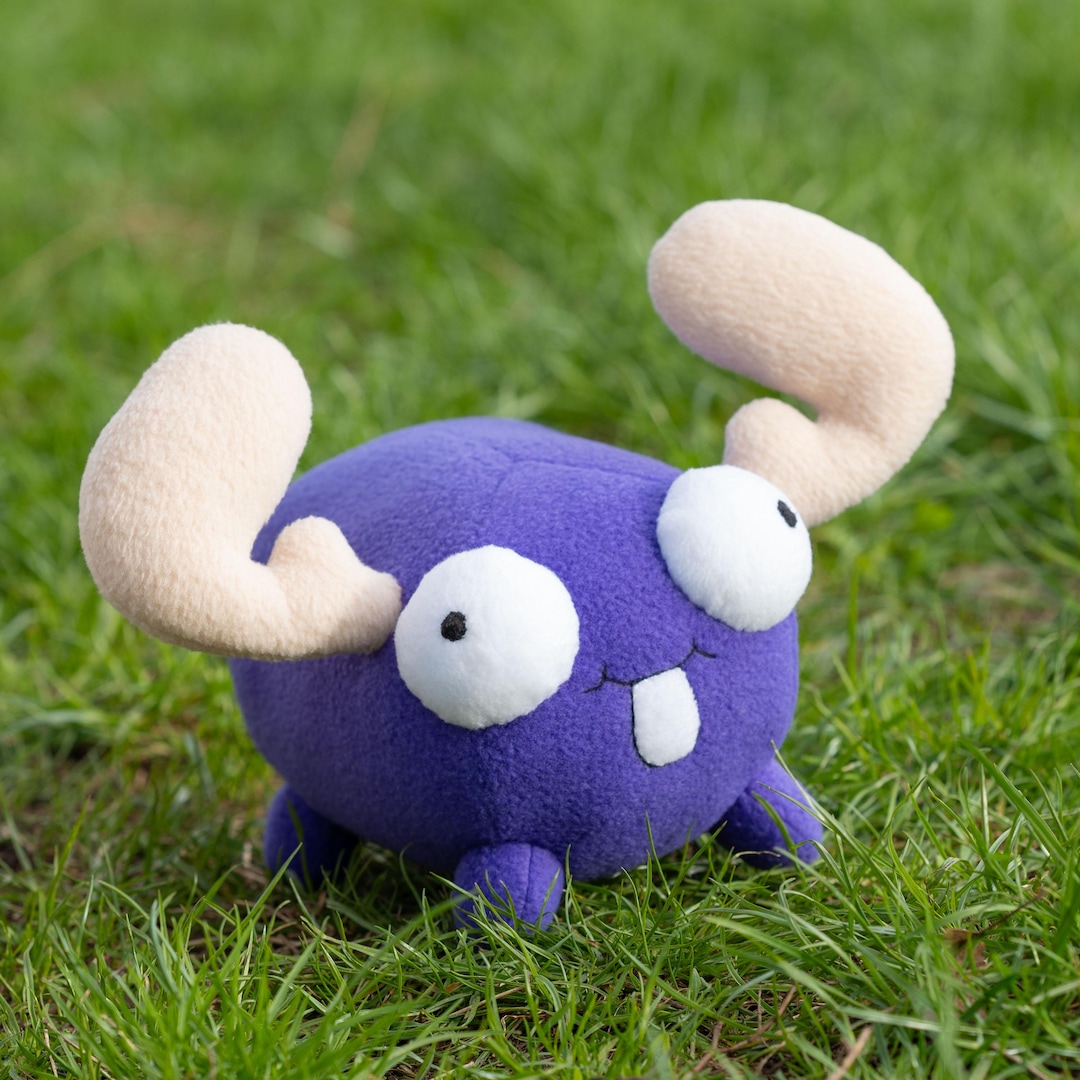 Mini Moose Plush, Invader Zim Inspired,handmade Soft Toy, Custom Plush ...