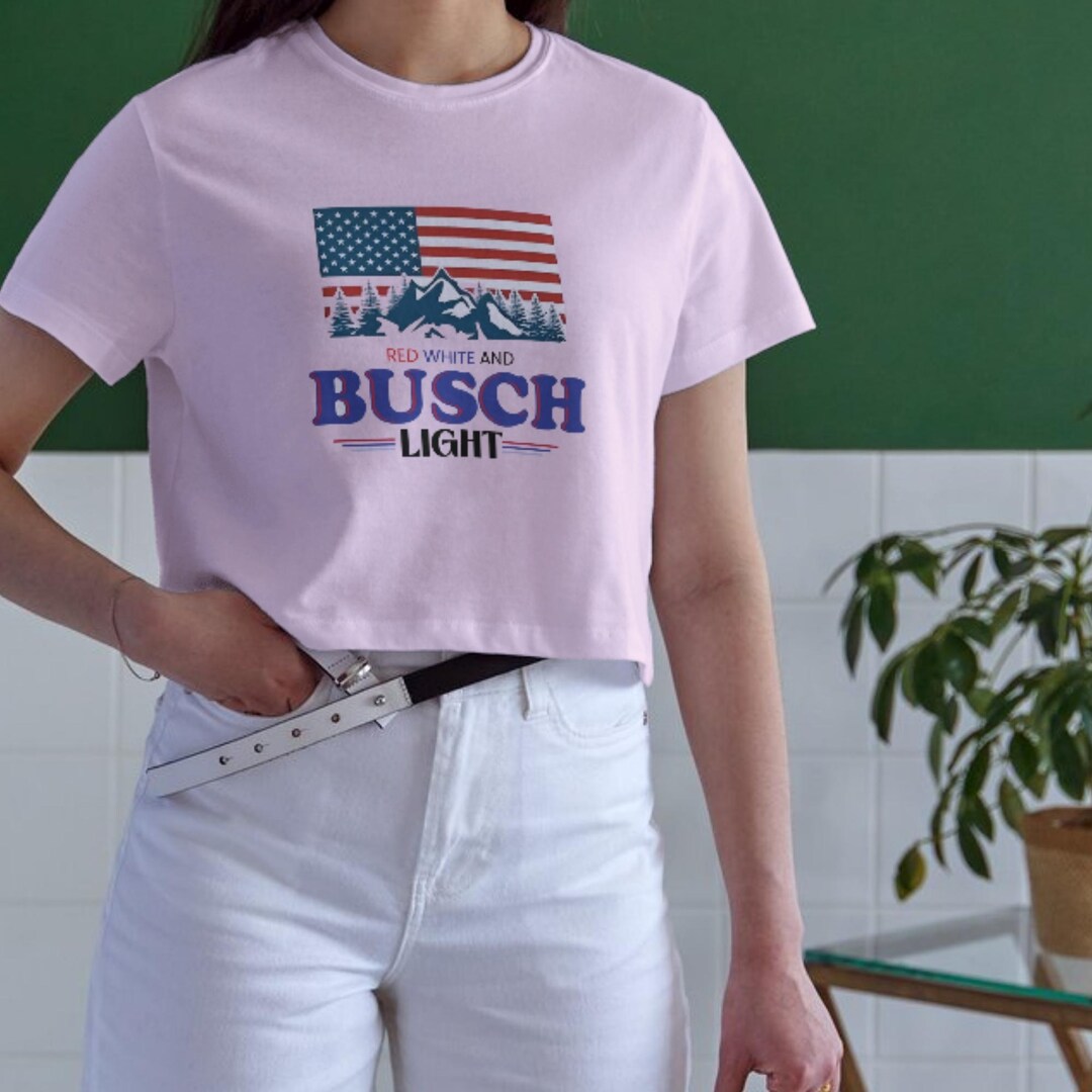 Red White and Busch Light PNG for 4th of July, USA, Beer, Independence ...