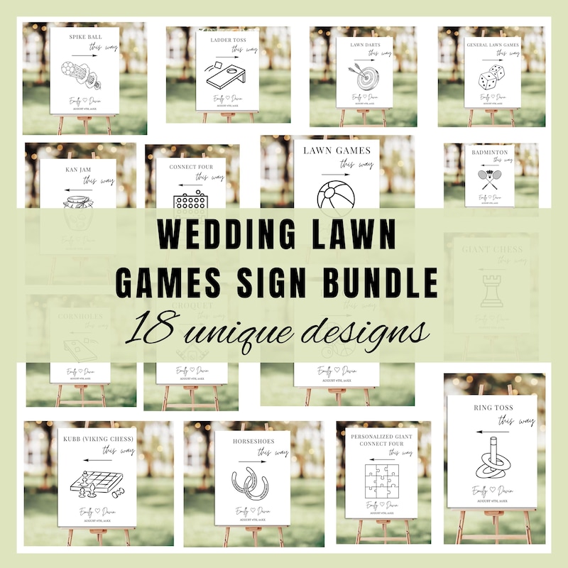 Lawn Games - Etsy