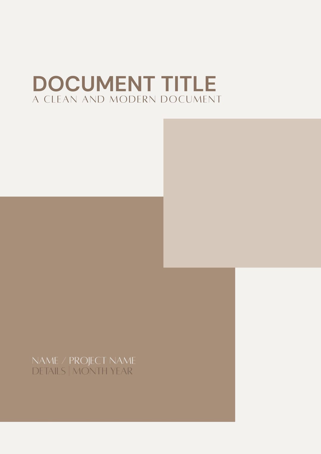 Soft Organic Balance Cover Templates | Professional Canva Cover Design ...
