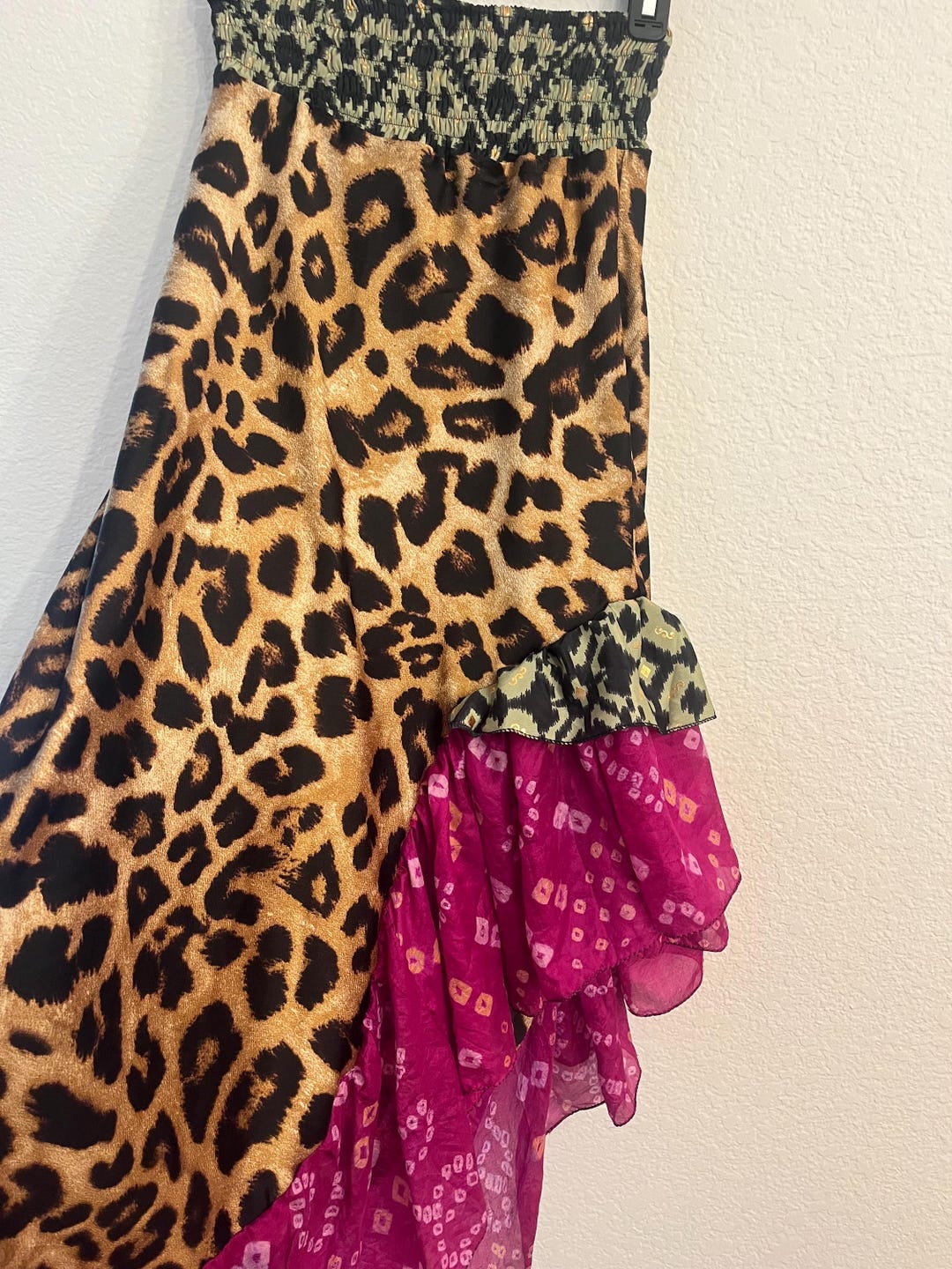 ULTIMATE BOHEMIAN SATIN Goddess Ruffle Skirt - Etsy