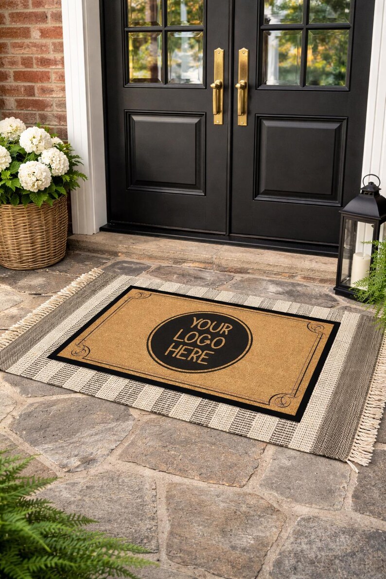 Personalized Doormat, Custom Logo Doormat, Welcome Mat, Custom Printed ...