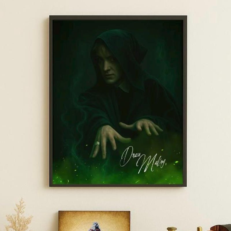 Draco Malfoy Svg - Etsy