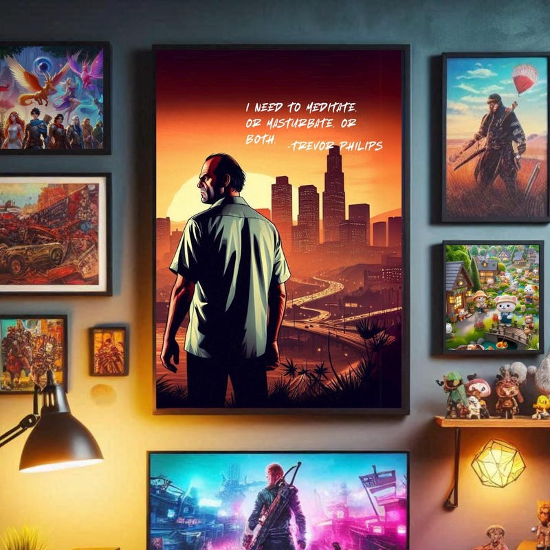 Gta V Posters - Etsy